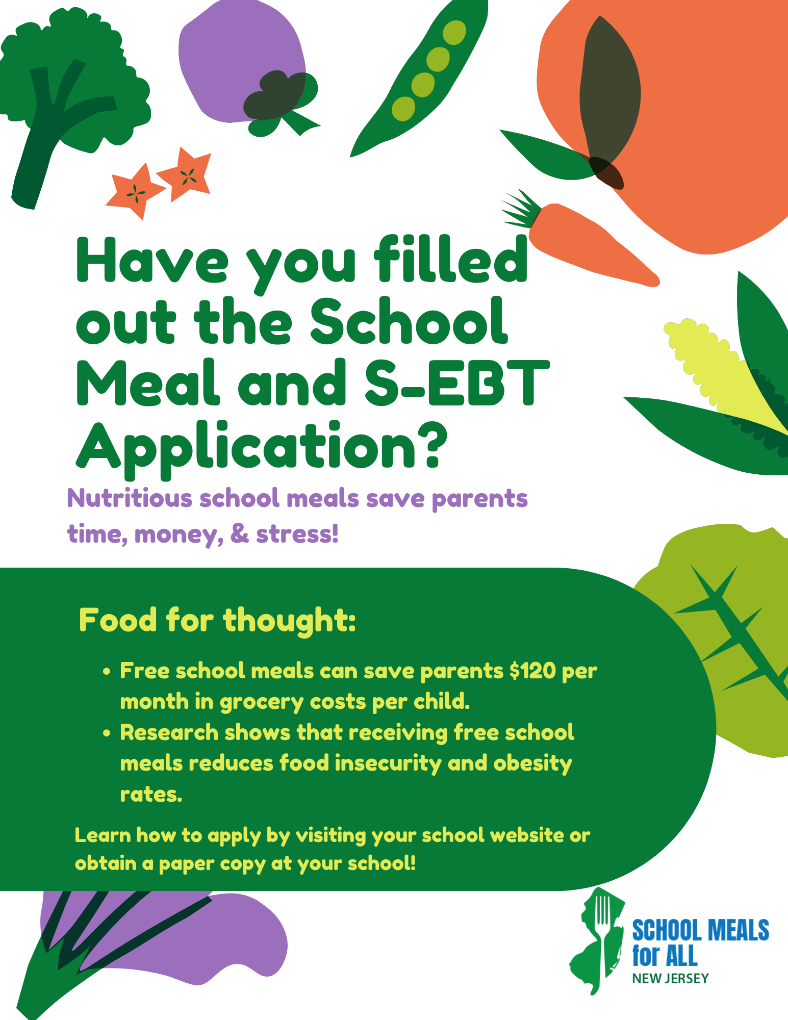 The School Meals and Summer EBT Application Outreach Toolkit - Hunger ...